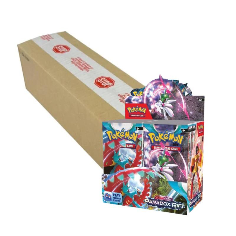 Pokemon - Scarlet & Violet - Paradox Rift - Booster Box Case (6 Booste ...