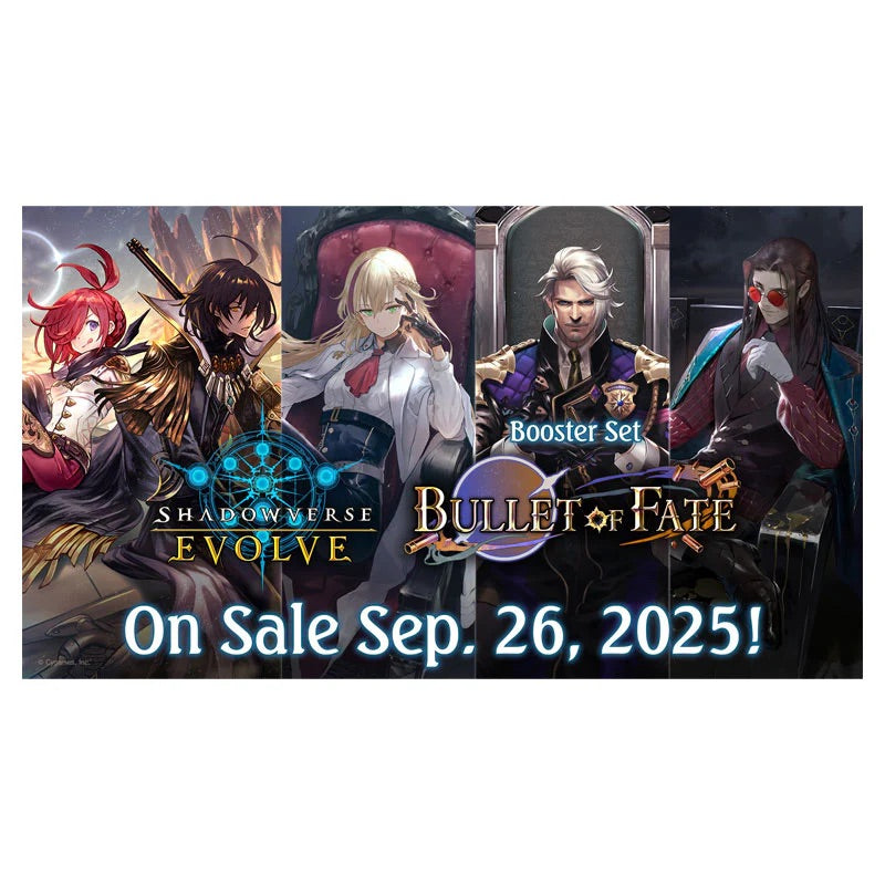 Shadowverse: Evolve - Bullet of Fate - Booster Box (12 Packs) – JET Cards
