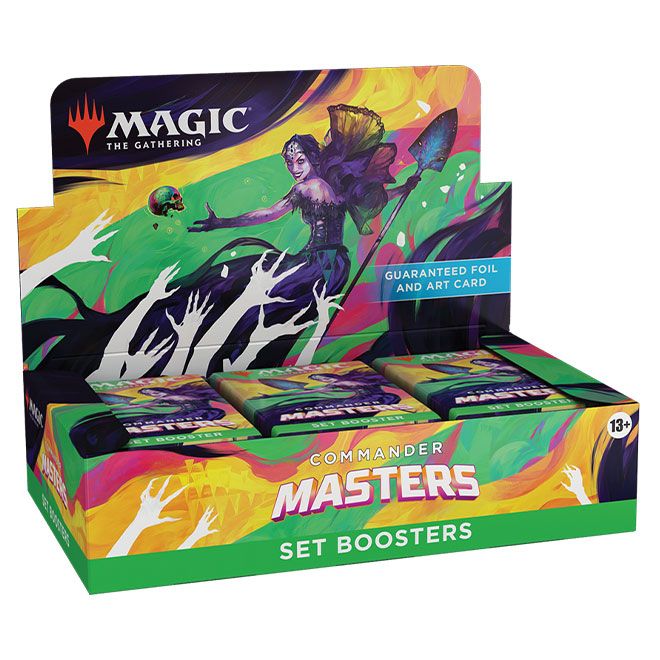 Magic The Gathering - Commander Masters - Set Booster Box (24 Packs ...